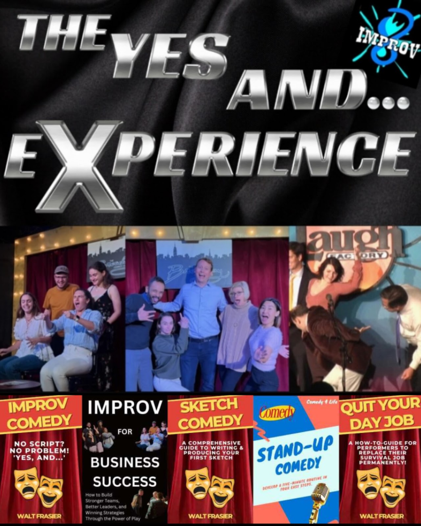Times Square NYC Improv Comedy Classes – EIGHT IS NEVER ENOUGH